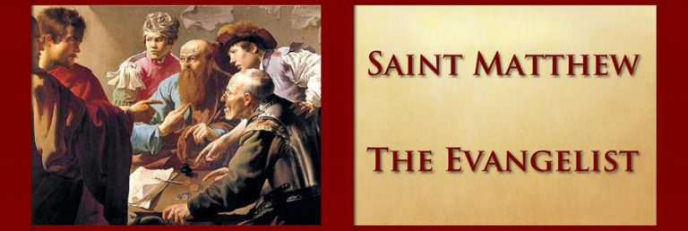 St Matthew the Evangelist – South Africa Needs Our Lady